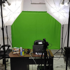 EDIT PRO 8x12FT GREEN STUDIO BACKGROUND CURTAIN FOR PHOTOGRAPHY AND ...