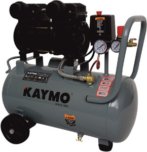 KAYMO Air Compressor K-124FC 1.5HP 24 LTR Oil Free Copper Motor 6 ...