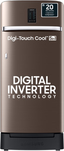 Samsung 189 L Direct Cool Single Door 4 Star Refrigerator with Base ...