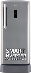 LG 201 L Direct Cool Single Door 5 Star Refrigerator with Base Drawer ...