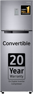 SAMSUNG 256 L Frost Free Double Door 2 Star Convertible Refrigerator ...