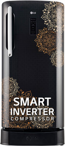 LG 201 L Direct Cool Single Door 5 Star Refrigerator with Base Drawer ...