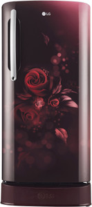 LG 201 L Direct Cool Single Door 5 Star Refrigerator with Base Drawer ...