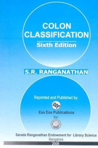 Colon Classification: Buy Colon Classification by S. R. Ranganathan at ...