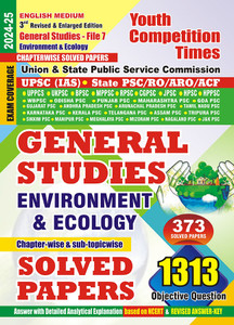 2024-25 UPSC IAS General Studies Environment & Ecology Solved Papers ...