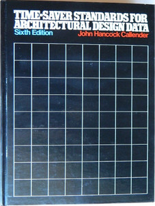Time-Saver Standards For Architectural Design Data: Buy Time-Saver ...