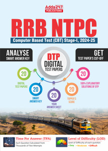 RRB NTPC Computer Based Test (CBT) Stage - I 2024-25 | 20 Digital Test ...