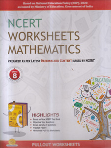 Ncert Worksheets Mathematics Class 8: Buy Ncert Worksheets Mathematics ...