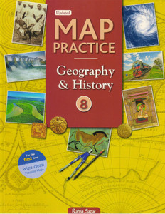 Ratna Sagar Updated MAP PRACTICE CLASS - 8 (Geography & History): Buy ...