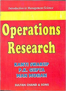 Operation Research: Buy Operation Research by KANTI SWARUP, P.K.GUPTA ...
