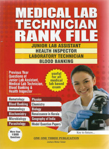 Medical Lab Technician Rank File(Junior Lab Asst, Health Inspector ...