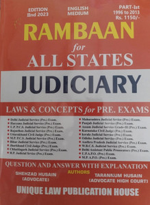 Ramban For All States Judiciary Laws & Concepts For PRE. Exams ...