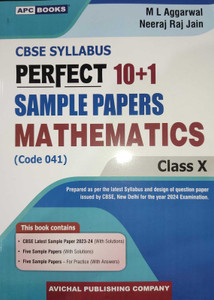 APC CBSE Perfect 10+1 Sample Papers Mathematics For Class 10 CBSE Exam ...