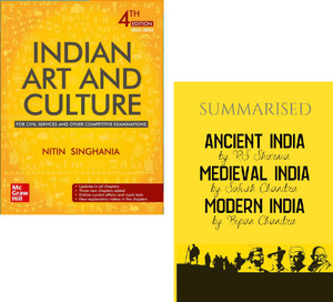 Indian Art And Culture By Nitin Singhania + Summarised Old Ncert 3 ...