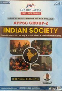 INDIAN SOCIETY-APPSC GROUP-2 (English) Groups Adda Publication (2023 ...