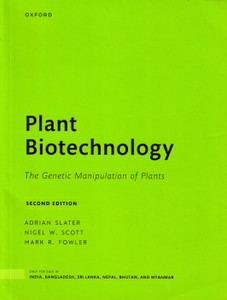 Plant Biotechnology The Genetic Manipulation Of Plants: Buy Plant ...