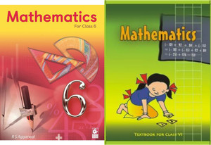 RS Aggarwal Mathematics Class 6 And Ncert Mathematics Class 6: Buy RS ...
