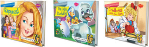 Set Of 3 POP UP Books World Famous Fairy Tales | Rapunzel, The Ugly ...