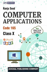 Apc COMPUTER APPLICATIONS Class - 10 Code 165: Buy Apc COMPUTER ...