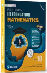 Pearson IIT Foundation' 25 Mathematics Class 10 | For JEE, NTSE ...