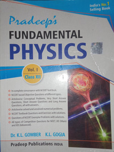 Physics Class 12 Pradeep Volume 1: Buy Physics Class 12 Pradeep Volume ...