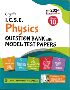 Icse Physics Question Bank With Model Test Papers 10: Buy Icse Physics ...