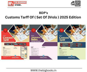 BDP’s Customs Tariff With IGST And Foreign Trade Policy - 57th Edition ...