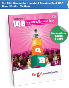 Std 10th Geography Important Question Bank (IQB) Book | English Medium ...