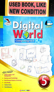 DIGITAL WORLD Computing ICT Class-5 (Old Book): Buy DIGITAL WORLD ...