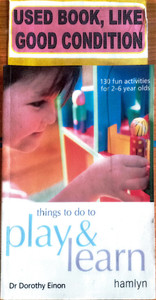 Things To Do To Play & Learn (Old Book): Buy Things To Do To Play ...