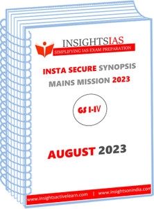 Insight IAS GS Paper 1 To 4 Secure Synopsis Notes Of August For Mains ...