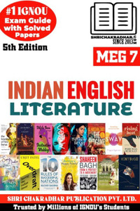 IGNOU MEG 7 Help Book Indian English Literature (5th Edition) (IGNOU ...