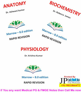 Marrow 8.0 Rapid Revision 1st Year Notes, Anantomy / Biochemistry ...