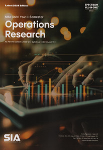 Operations Research MBA I-Year II-Sem O.U As Per The Latest (2023-24 ...