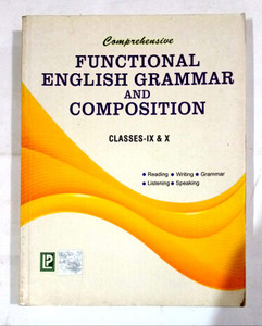 Comprehensive Functional English Grammar And Composition Class-Ix & X ...