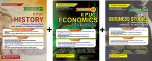 Jeevith 2nd PUC - HISTORY. ECONOMICS. BUSINESS STUDIES- Set Of 3 Books ...