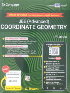 CENGAGE JEE [ ADVANCED ] COORDINATE GEOMETRY 3rd EDITION WITH DPP: Buy ...