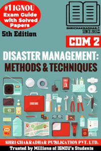 IGNOU CDM 2 Help Book Disaster Management: Methods & Techniques (IGNOU ...