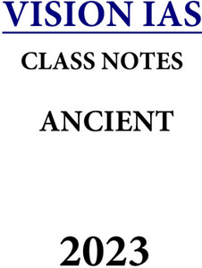 VISION IAS GENERAL Studies Ancient India Latest Handwritten Class Notes ...