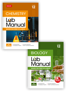 MTG Lab Manual Class 12 Chemistry & Biology (Set Of 2 Books) | Based On ...