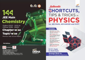 Disha 144 JEE Main Chemistry Online (2023-2012) & Offline (2018-2002 ...