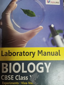 Laboratory Manual BIOLOGY CBSE Class 12 - Experiment/Viva-Voce: Buy ...