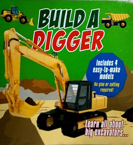 Build A Digger Board Book: Buy Build A Digger Board Book by AURA at Low ...
