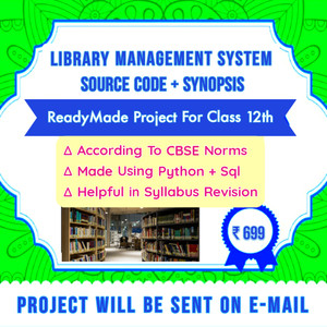 Library Management System ( Python-MySQL Project ): Buy Library ...