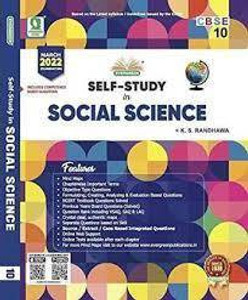 Self-Study In Social Science Cbse -10: Buy Self-Study In Social Science ...