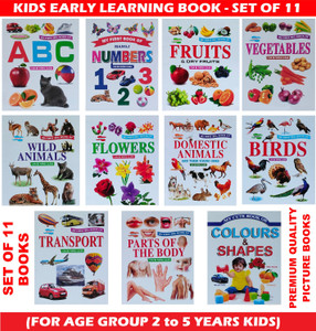 My First Early Learning Colorful Picture Book - ABCD, NUMBERS ...