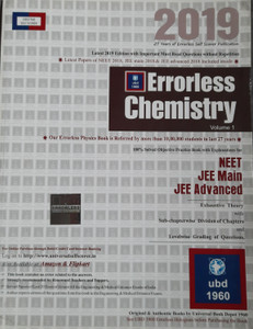 Errorless Chemistry For NEET, JEE Main & JEE Advanced ( Volume 1): Buy ...