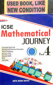 ICSE Mathematical Journey Class-4 (Old Book): Buy ICSE Mathematical ...