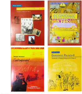 NCERT Books For Class 10 Social Science (Set Of 4 Books): Buy NCERT ...