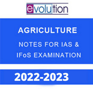 EVOLUTION-AGRICULTURE-STUDYMATERIAL FOR IAS & IFoS EXAMINATION: Buy ...